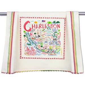 catstudio charleston dish & hand towel | great for kitchen, bar, & bathroom