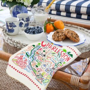 Catstudio Charleston Dish & Hand Towel | Great for Kitchen, Bar, & Bathroom