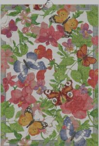 ekelund weavers - summerfield - 100% organic cotton dish towel - @14 x 20 inches