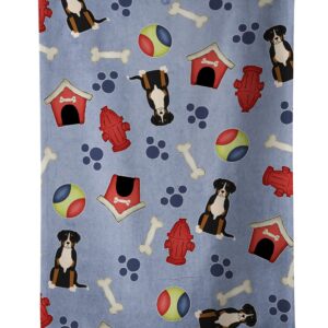 Caroline's Treasures BB2650KTWL Dog House Collection Greater Swiss Mountain Dog Kitchen Towel Dish Cloths Guest Hand Towel Decorative Bathroom Towel for Face,Tea, Dishcloth, Kitchen and Bath