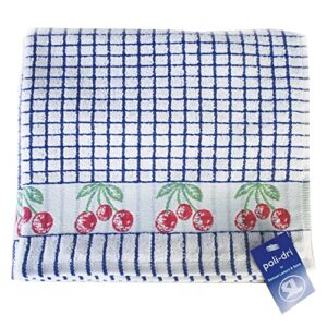 samuel lamont & sons poli dri tea towel cherries