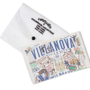 Catstudio Villanova University Collegiate Dish & Hand Towel | Great for Kitchen, Bar, & Bathroom