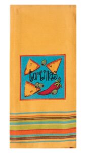 kay dee designs tortillas applique tea towel