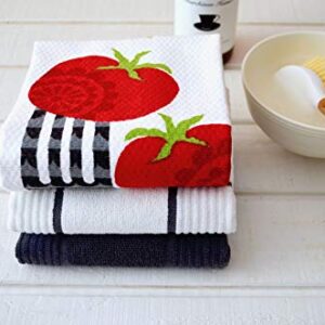 T-Fal Textiles Cotton Dish Towl, Charcoal