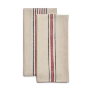 sur la table maison towels, set of 2, multi