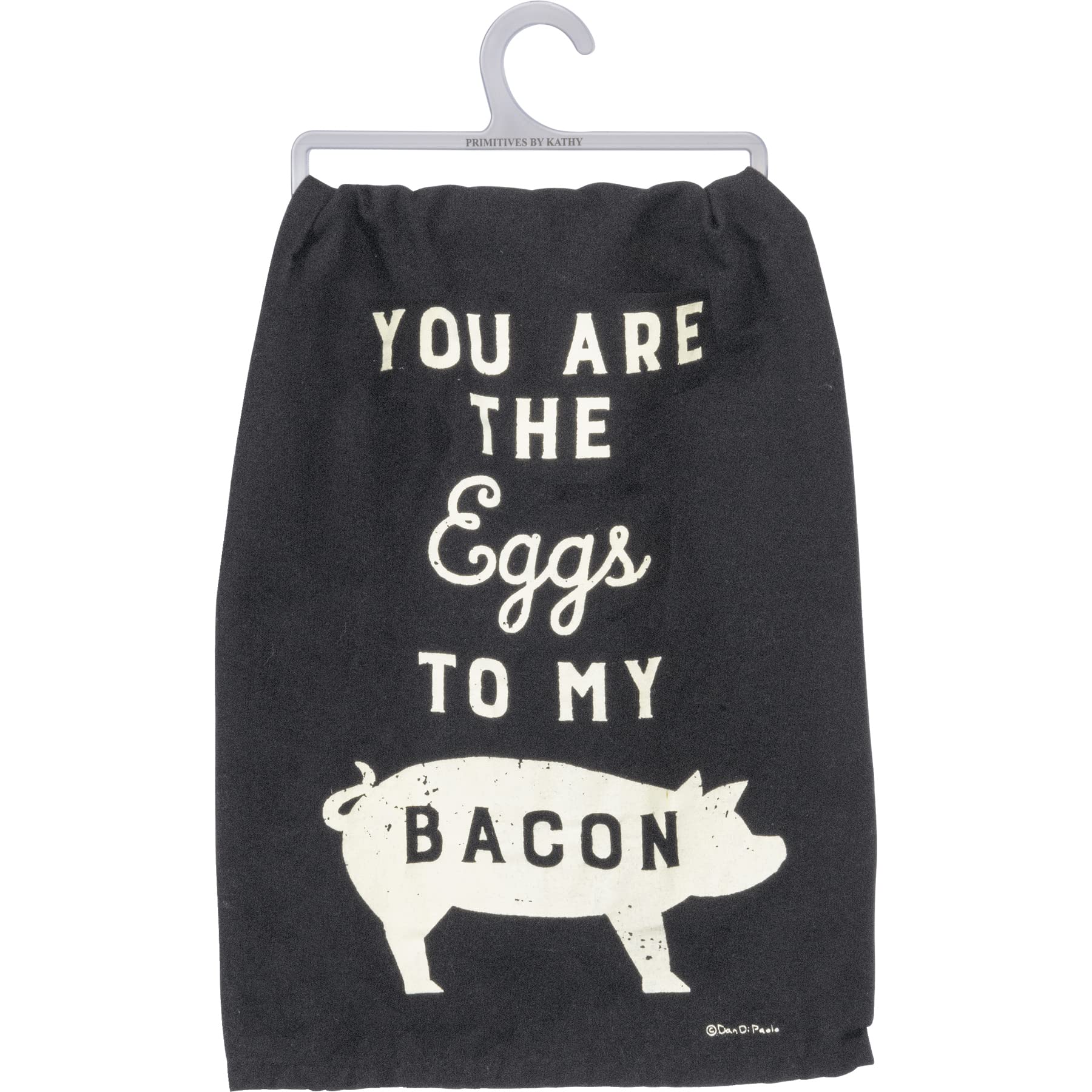 Primitives by Kathy You are The Eggs to My Bacon Decorative Kitchen Towel