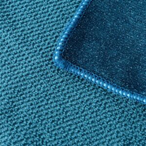 Shop LC Set of 20 Teal Kitchen Towels Dish Cloth Double Sided Microfiber and Scratch Fiber Rags for Cleaning Birthday for Mom