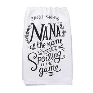 18th Street Gifts Nana Kitchen Towels and Refrigerator Magnet - Nana Gifts from Grandkids - Grandma Gifts from Grandchildren or First Time Grandma Gifts for Nana