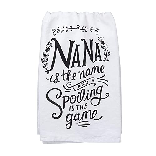 18th Street Gifts Nana Kitchen Towels and Refrigerator Magnet - Nana Gifts from Grandkids - Grandma Gifts from Grandchildren or First Time Grandma Gifts for Nana