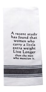 wild hare designs a little extra weight, kitchen towel