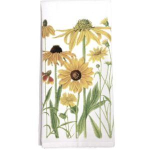 mary lake-thompson montgomery street black eyed susan cotton flour sack dish towel