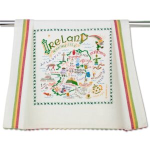 catstudio ireland dish & hand towel | great for kitchen, bar, & bathroom