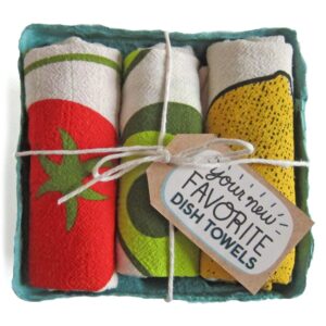 avocado toast - dish towel set of 3