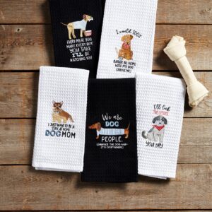 Mud Pie Pet Embroidered Towel, Every Meal, 8" x 12.5"