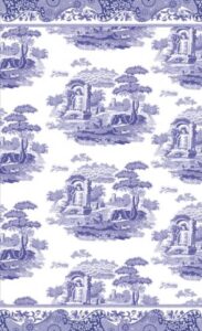 spode blue italian tea towel