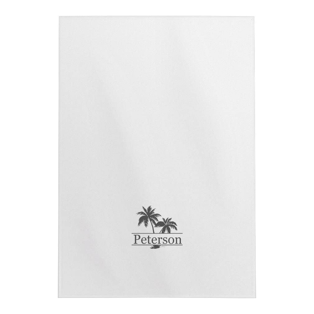 Custom Name Gifts Your Text Beach House Kitchen Decor 2 Pack Personalized Decorative Tea Towels