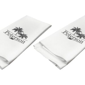 Custom Name Gifts Your Text Beach House Kitchen Decor 2 Pack Personalized Decorative Tea Towels