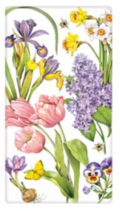 mary lake thompson bt48 spring flower medley flour sack towel