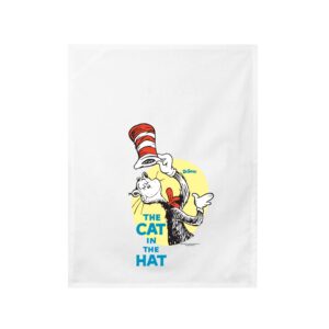 bioworld cat in the hat dr. seuss kitchen dish towel