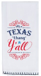 kay dee designs r3769 home sweet texas thang flour sack towel