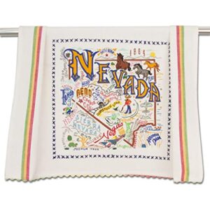 catstudio nevada dish towel - u.s. state souvenir kitchen and hand towel with original artwork - perfect tea towel for nevada lovers, travel souvenir