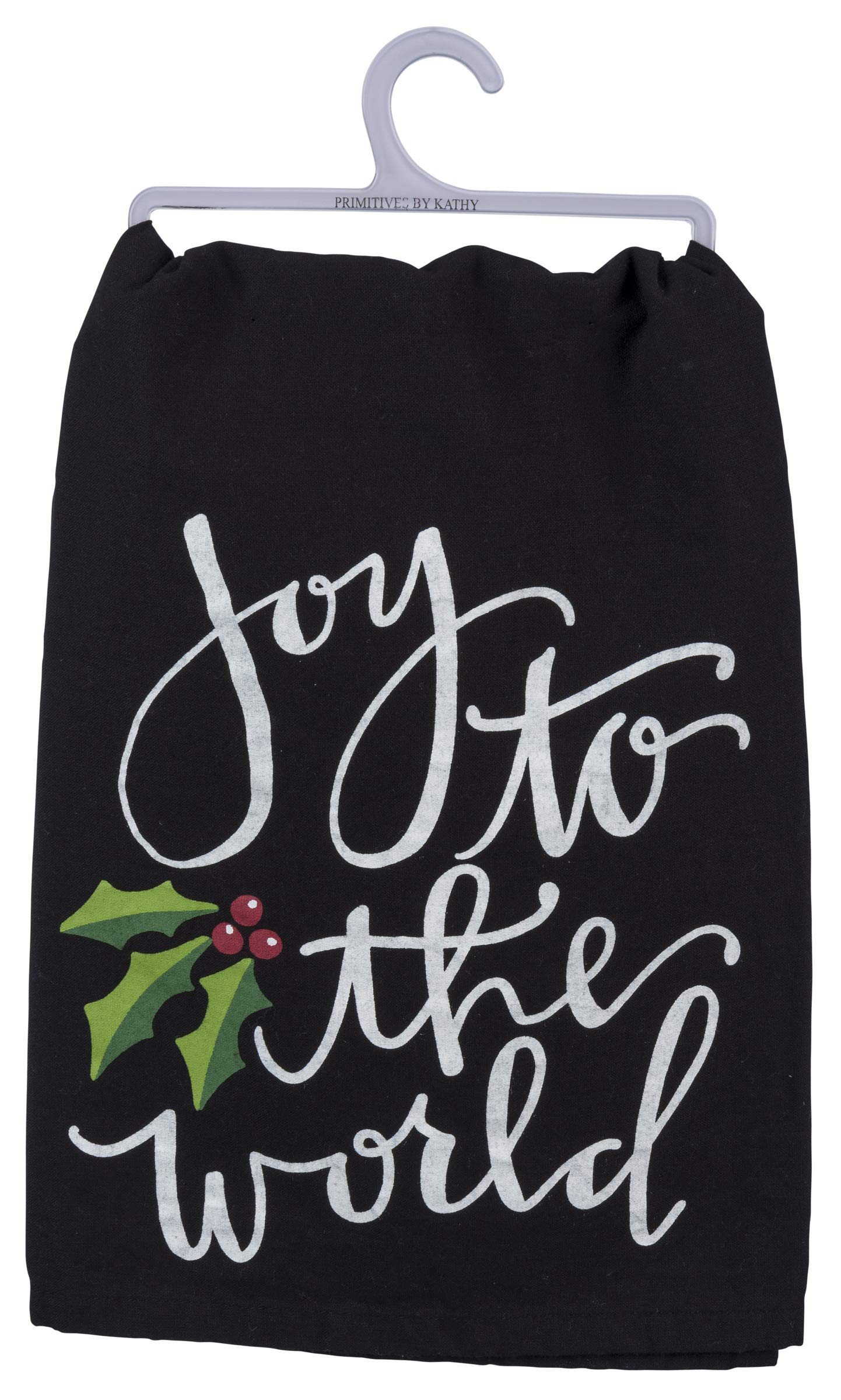 2 Piece Christmas Kitchen Towel Bundle, Merry Christmas and Joy to The World