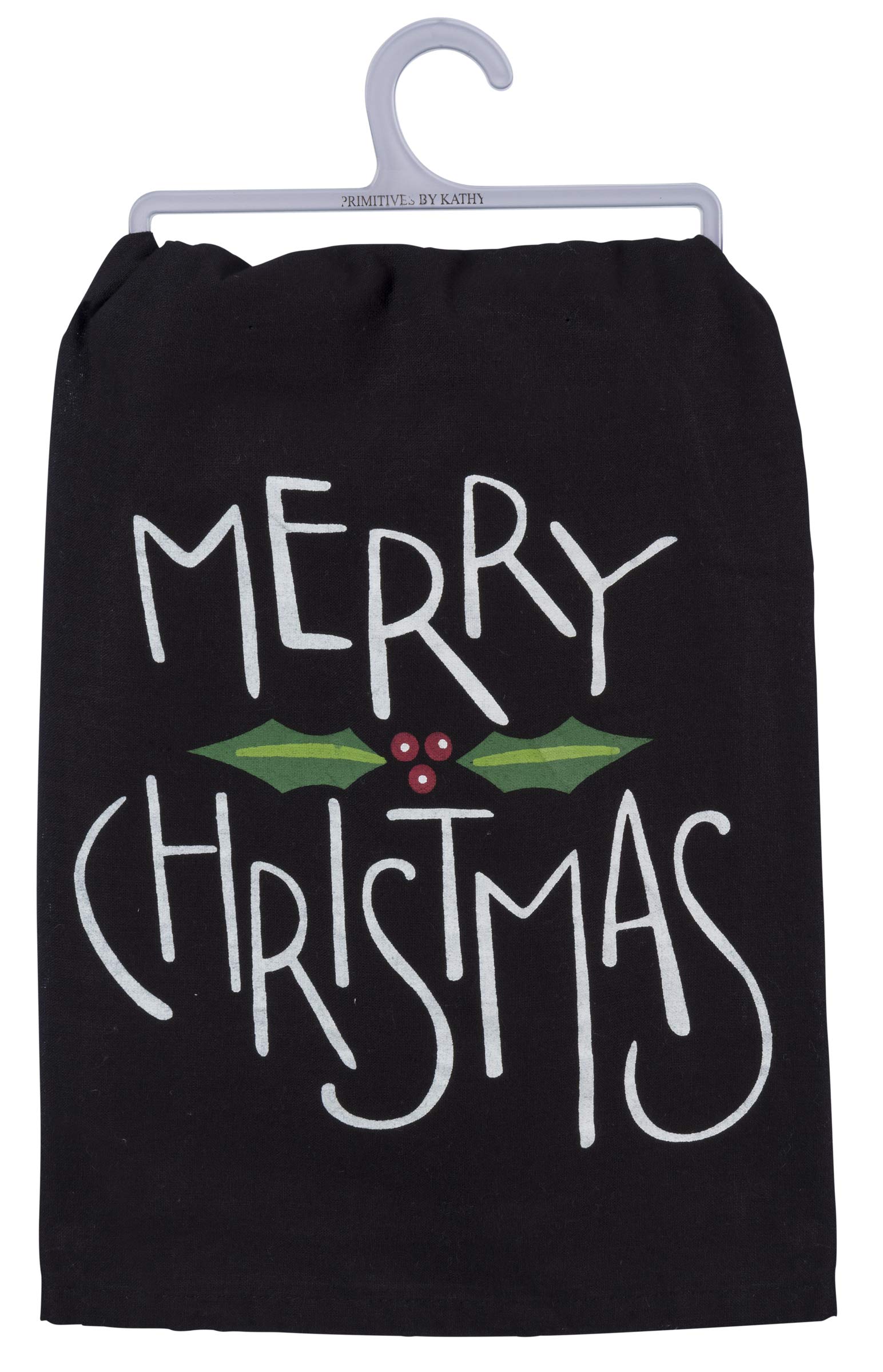 2 Piece Christmas Kitchen Towel Bundle, Merry Christmas and Joy to The World