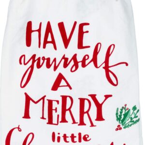 Primitives by Kathy Kitchen Towel - Have Yourself A Merry Little Chris....