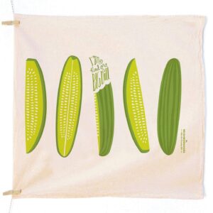 big dill pickle kitchen flour sack towel