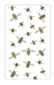 mary lake-thompson scattered bees cotton flour sack dish towel