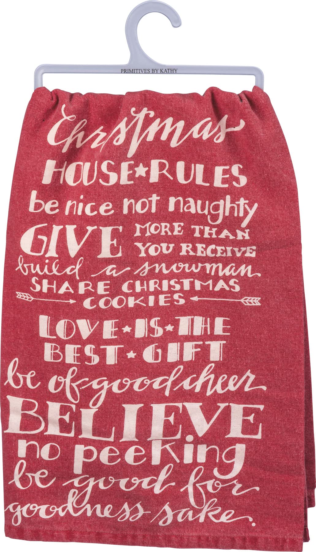 Kitchen Towel - Christmas House Rules