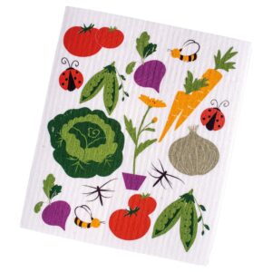 dii veggie swedish dishcloth, multi