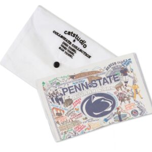 Catstudio Dish Towel, Penn State University Nittany Lions Hand Towel - Collegiate Kitchen and Tea Towel for Penn State Fans - Perfect Graduation Gift, Gift for Students, Parents and Alums