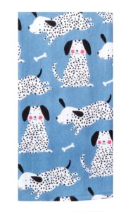 kay dee designs wags dual purpose dish towel, 16 x 26, various