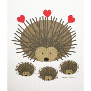 scandinavianshoppe swedish dishcloth - hedgehog