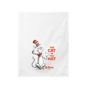 bioworld cat in the hat dr. seuss kitchen dish towel