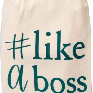 By Kathy PRIMITIVES Like A Boss Dish Towel in Pink Blush