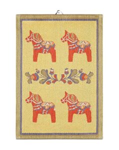 ekelund tea towel -dala horse- kurbits