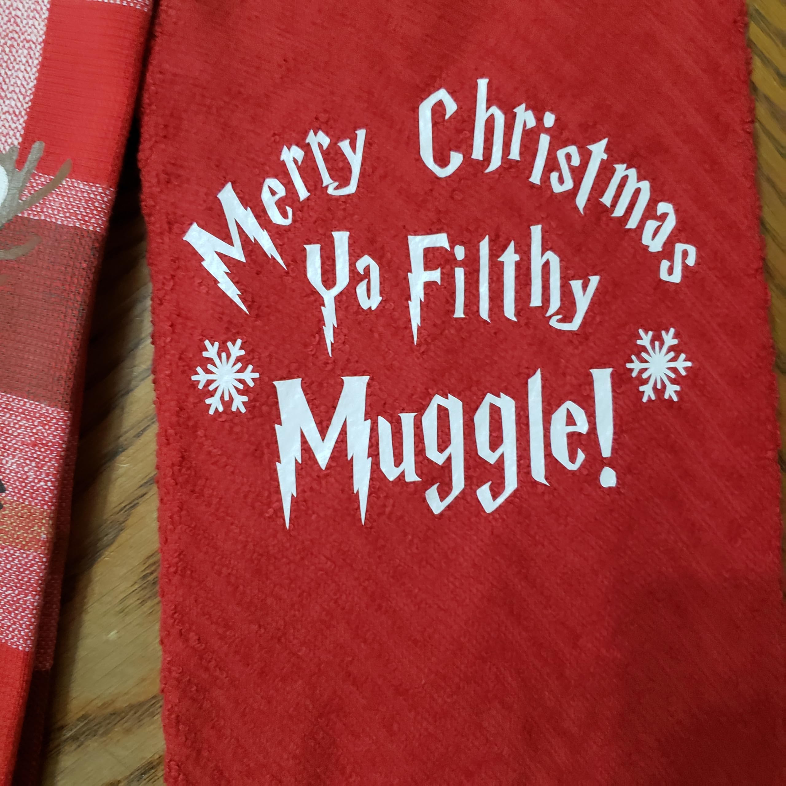 H Potte* Christmas Kitchen/Bathroom Towel Set Potter Gift