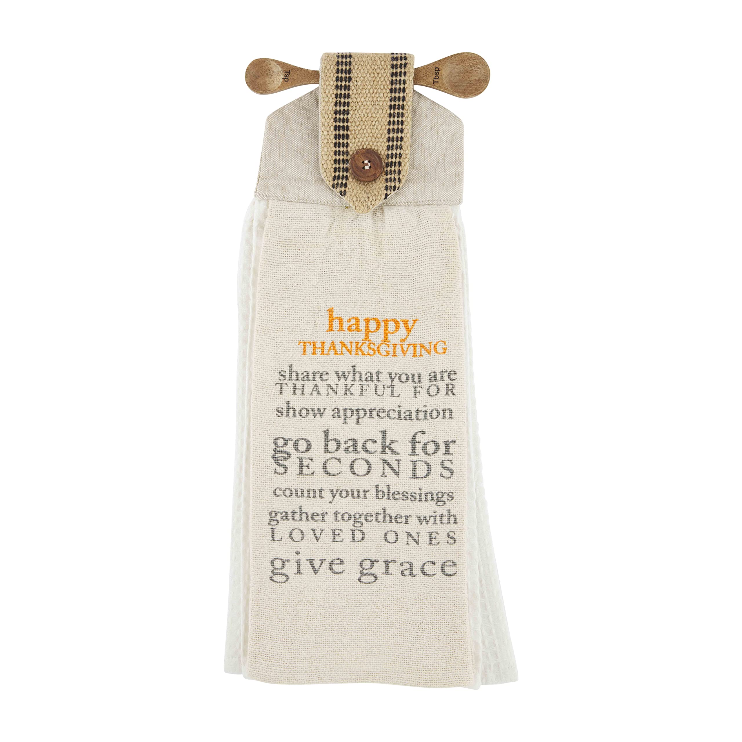 Mud Pie Hanging Towel Set, Thanksgiving