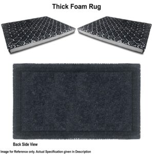 Kitchen Mat Cushioned Anti-Fatigue Kitchen Rug, Waterproof Non-Slip Kitchen Mats and Rugs Heavy Duty Comfort Foam Rug for Kitchen, Floor Home, Office, Sink, Laundry (Grey Box, 18''x30'')