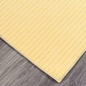 Garland Rug Sheridan. Plush Washable Nylon Bath Rug, 3-Piece Rug Set, Rubber Ducky Yellow