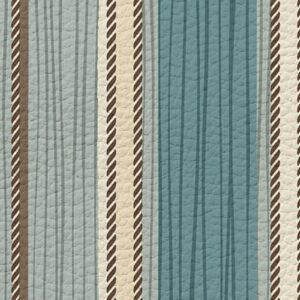 Teal Blue Green Striped Boho Antifatigue Kitchen Bath Door Mat Cushioned Runner Rug,Washable Welcome Floor Sink Mat,Antique Southwestern Native Pattern Tribal Non-Slip Comfort Standing Doormat,18"x30"