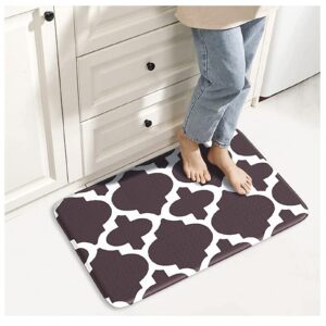 kitchen mat,cushioned anti fatigue indoor mat kitchen floor mat rug non slip waterproof easy to clean ergonomic comfort for kitchen floor home sink laundry