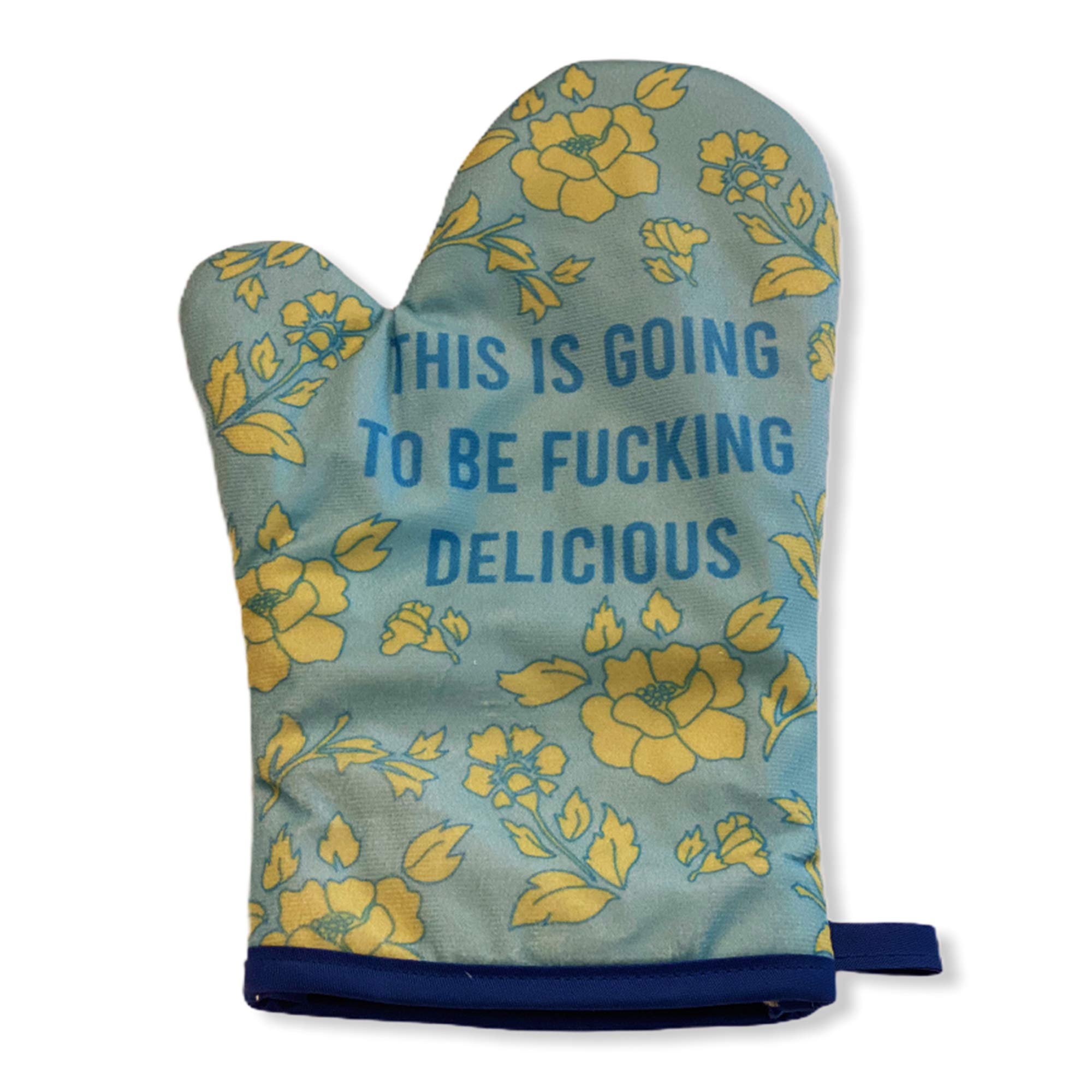 This is Going to Be F*cking Delicious Oven Mitt Funny Cooking Chef Graphic Baking Glove Funny Graphic Kitchenwear Funny Food Novelty Cookware Multi Oven Mitt