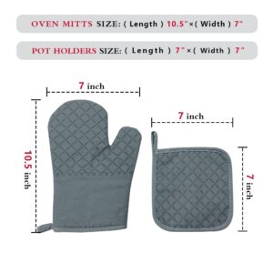 This is Going to be Fxxxing Delicious,Oven Mitts and Pot Holders Sets of 2，Funny Oven Mitt，Silicone Non-Slip Oven Mitts, for Mom,Perfect for Kitchen,Cooking,Baking,Grilling