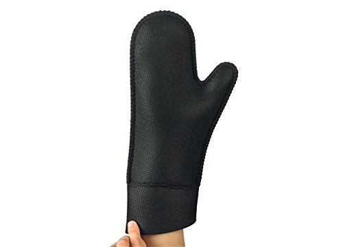 Kitchen Grips Chef's Mitt, Large, Blueberry/Black