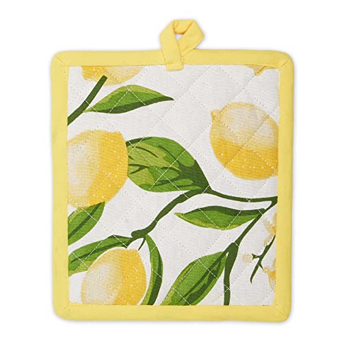 DII Lemon Bliss Kitchen Collection, Potholder Set