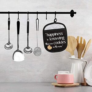 Cookie Lover Gift Happiness is Knowing There are Cookies in The Oven Pot Holder with Pocket (Cookies Oven)