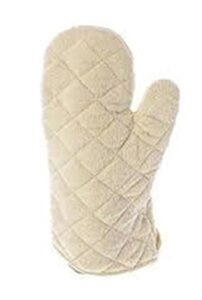 update international terry cloth oven mitt heat resistant to 600 °f (1) mitt